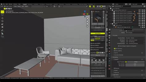 interior models vol 07 kpack asset browser blender market