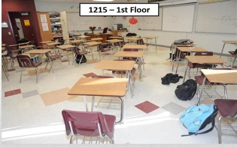 Photos Showing Classrooms Inside Building 12 Including The Rooms With