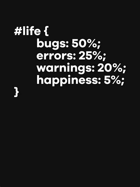 Funny Programmer Life Code For Programmers Coder Print T Shirt For Sale By Farhanhafeez