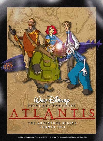 Atlantis The Lost Empire Movie Poster 4 Of 7 Imp Awards