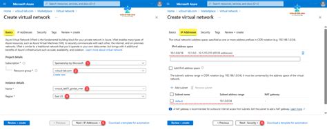 Devops Part 12 Scm Git Create Virtual Network Vnet In Microsoft Azure Vgeek Tales From