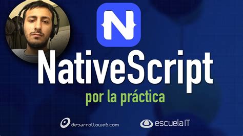 NativeScript por la práctica YouTube