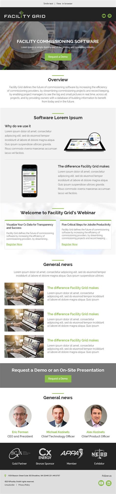 Responsive Sendgrid Html Email Templates Email Uplers