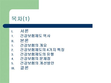 건강보험제도의 유형과 특징 및 건강보험제도의 문제점과 개선방안