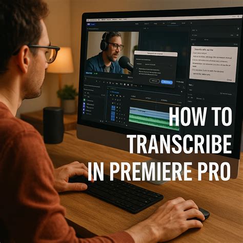 How To Transcribe In Premiere Pro A Complete Guide To Text Based Editing