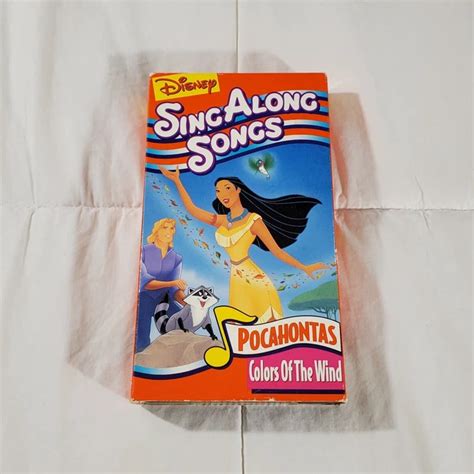 Disneys Sing Along Songs Pocahontas Colors Of The Wind Vhs 1995