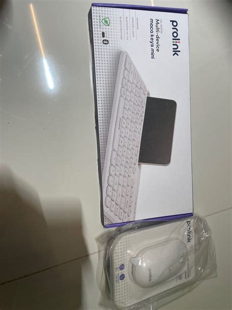 Prolink Multi Device Mini Keyboard Wireless Mouse Computers Tech Parts Accessories