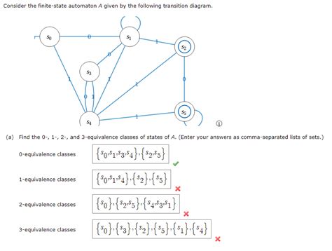 Solved Consider The Finite State Automaton A Given By The Chegg
