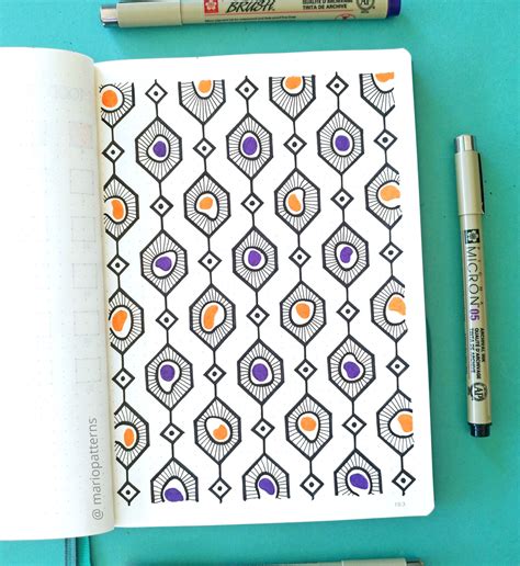 Geometric Cells Pattern Step By Step Tutorial Mario Patterns