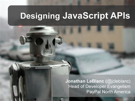 Designing Javascript Apis Speaker Deck Designing Javascript Apis Speaker Deck