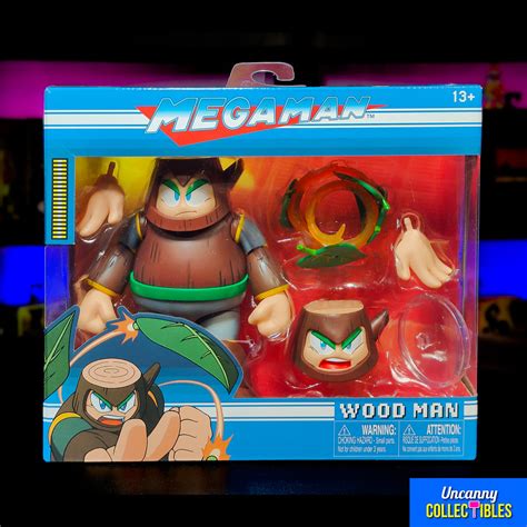 Mega Man Wood Man Ultra Jada Action Figure Uncanny Collectibles