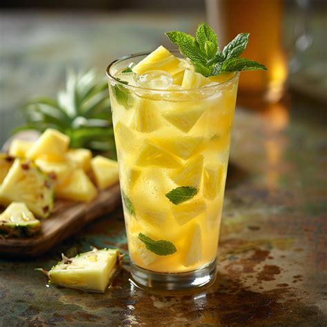 Coconut Water Pineapple Refresher Ultimate Summer Drink Recipe Daily