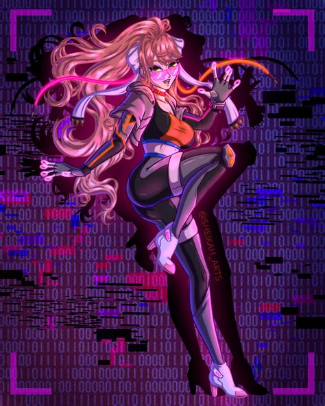 Cyberpunk Monika 2023 By Sheikaharts On Deviantart