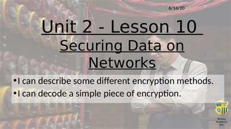 10 Ict Igcse Edexcel Unit 2 Connectivity Securing Data On
