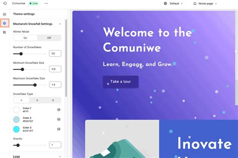 How To Add Snowfall Effect To Shopify Code Snippet