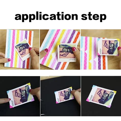 Новинка 1 набор 102 шт наклейки уголки для фото Декорации для альбомов Защитные уголки ПВХ