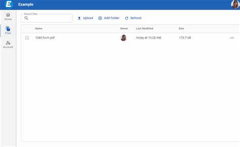 Creating Folders Foyer
