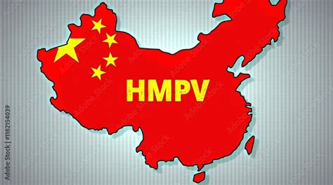 Hmpv Outbreak Human Metapneumovirus Hmpv Global Spread Out China Map With Hmpv Symbol Virus