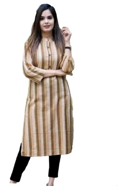 Printed Womens Pure Cotton Straight Kurtis At ₹ 180piece In Jaipur