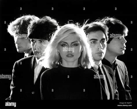 Publicity Photo Of Deborah Harry Gary Valentine Clem Burke Chris