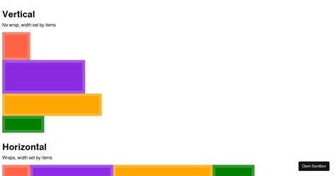 Layout Options Codesandbox