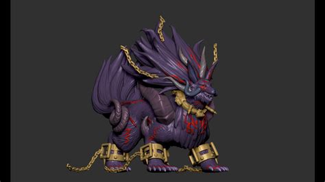Stl File Yugioh Unchained Abomination Stl 3d Print Model Figure Ddm・3d Printer Design To