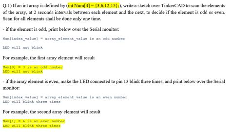 Solved Q1 If An Int Array Is Defined By Int Num 4