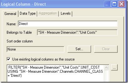 Oracle BI EE Modeling Measure Dimensions On Relational Sources Essbase Style