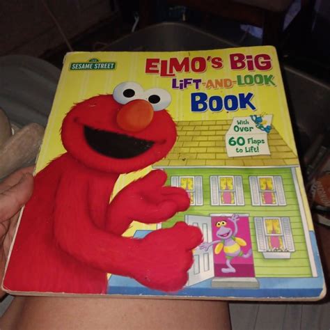 Elmos Big Lift And Look Book Sesame Street By Anna Ross