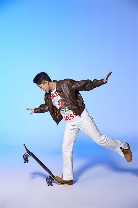 패션 소년 스케이트 보드 사진 무료 다운로드 Lovepik