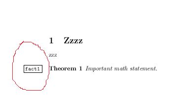 Showlabels How Do I Show The Labels Of Theorems Definitions Etc TeX LaTeX Stack Exchange