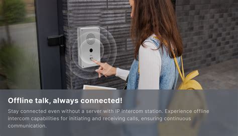 SPON Network Video Intercom Visual Communication For Outdoor