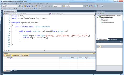 Extension Method Dll Implementation