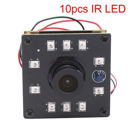 Elp Usb Camera 5mp 2592x1944p 10pcs Ir Leds Night Vision Hd Webcam Cmos Ov5640 Camera Module
