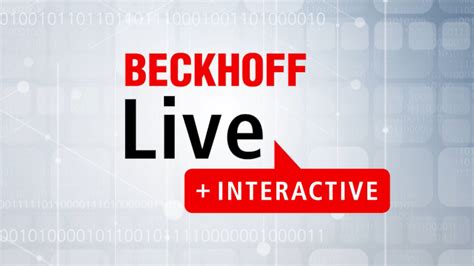 Beckhoff Automation On Linkedin Beckhoff Live Interactive From Sps 2022