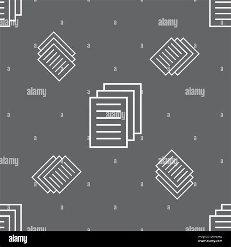 copy file sign icon duplicate document symbol seamless pattern on a