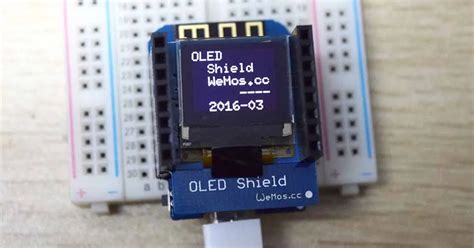 Buy Oled Shield For Wemos D1 Mini 0 66 Inch 64x48 Iic I2c Online In India Fab To Lab