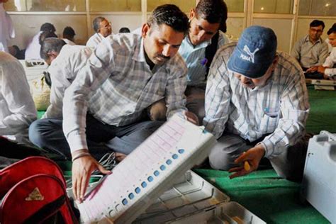 Election Commission Says Reports Of Large Scale EVM Failure Exaggerated