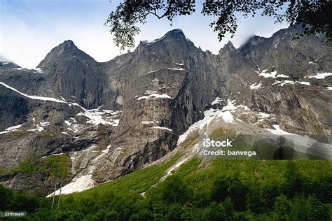 The Troll Wall Is The Tallest Vertical Rock Face In Europe About 1 100