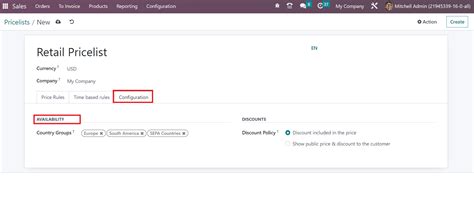 How To Set Multiple Prices Per Product Discounts In Odoo 16 Sales