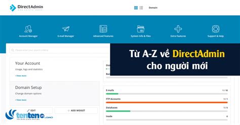 Directadmin Là Gì Từ A Z Về Directadmin Cho Người Mớ Cloud Vps