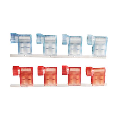 Nylon Flag Female Insulated Terminal Connector 3 520338 2 Terminals And Insulated Terminals