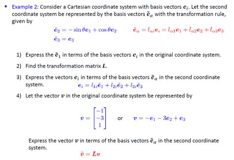 Solved Consider A Cartesian Coordinate System With Basis