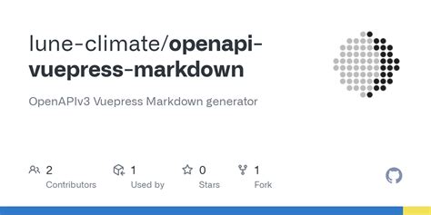Github Lune Climateopenapi Vuepress Markdown Openapiv3 Vuepress