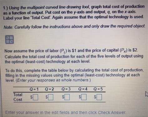 Solved 1 Using The Multipoint Curved Line Drawing Tool