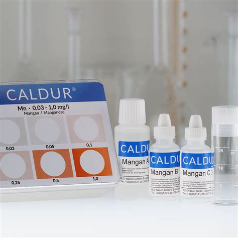 Manganese Test Kit 31 072361 Rls Wacon Analytics Gmbh Hardness Manual