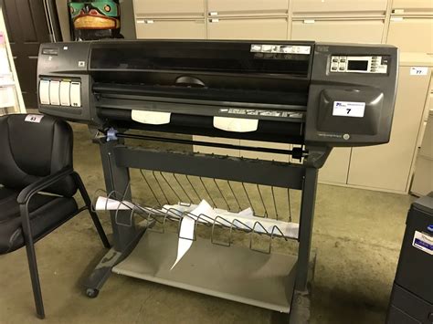 Hp Design Jet 1055 Cm Wide Format Printer Able Auctions
