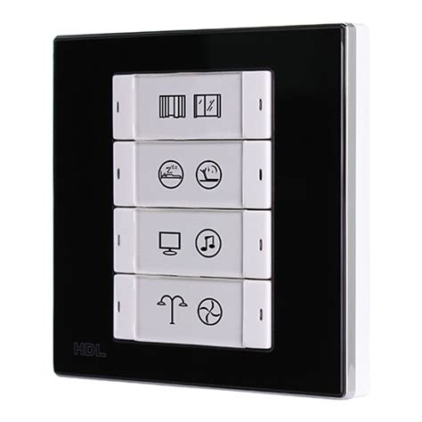 Smart Living KNX User Interfaces HDL IFlex Series 4 Folder Smart Wall Panel HDL M P04