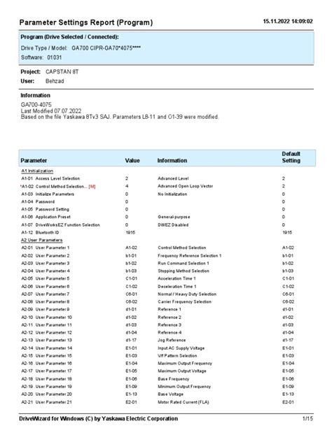 8t yaskawa brs saved 070722 parameters pdf parameter computer