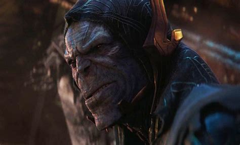 Avengers Infinity War Concept Art Shows Different Corvus Glaive Look